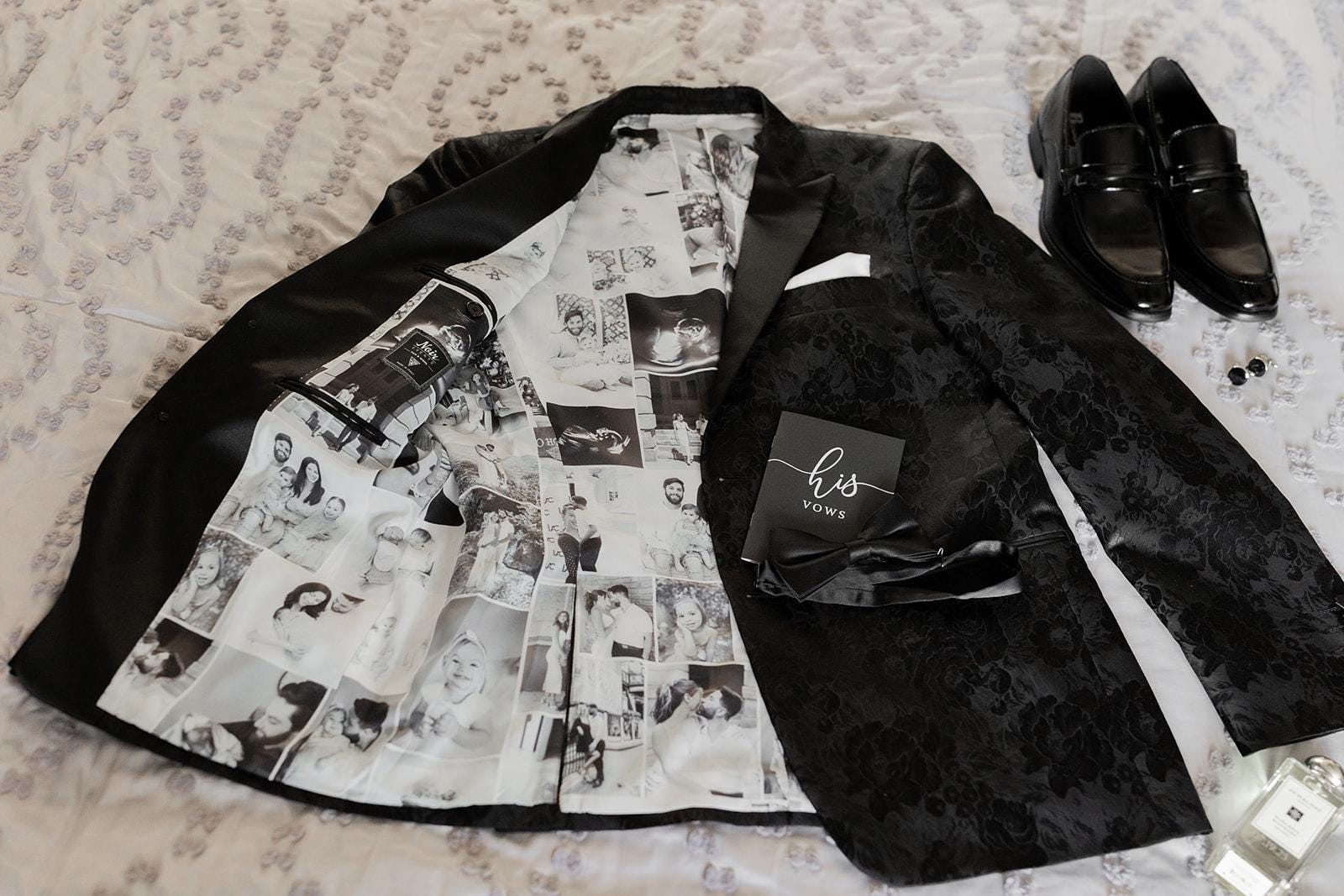 Custom Picture Collage Suit Lining | Unique Personalization Fabric – TS ...